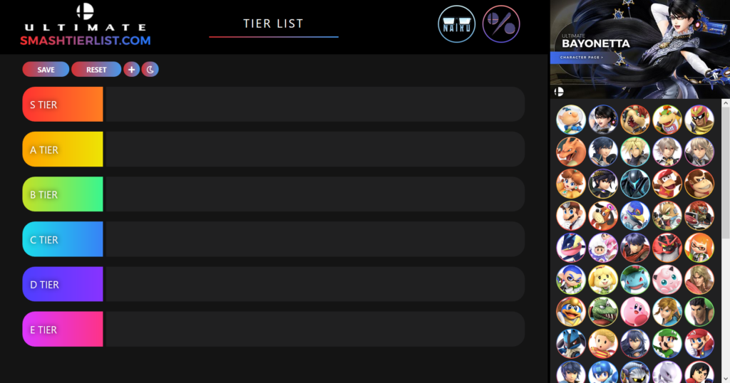 Tier list Smash Ultimate : opinions et résultats - Le Pugilat des Étoiles